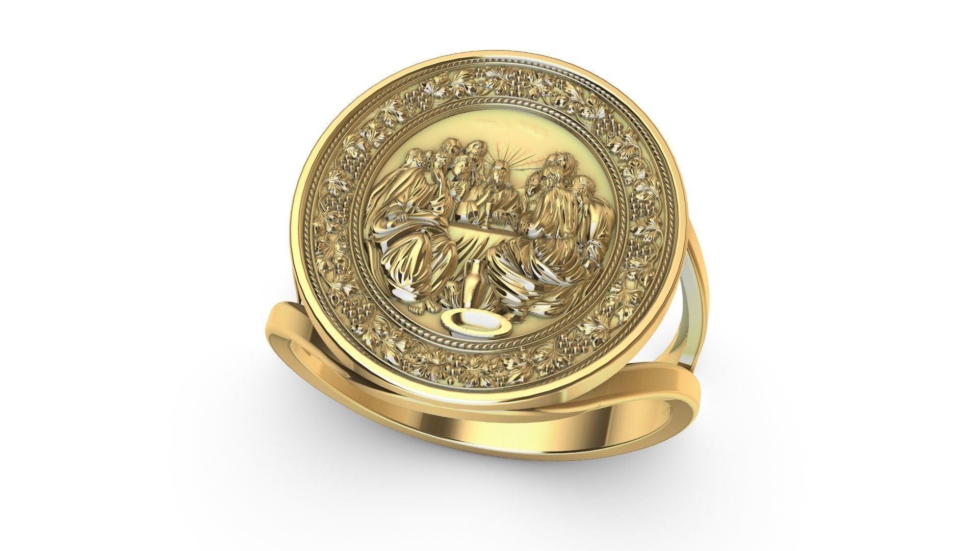 9ct Last Supper Ring by SOBBI – Atlas Jewellers